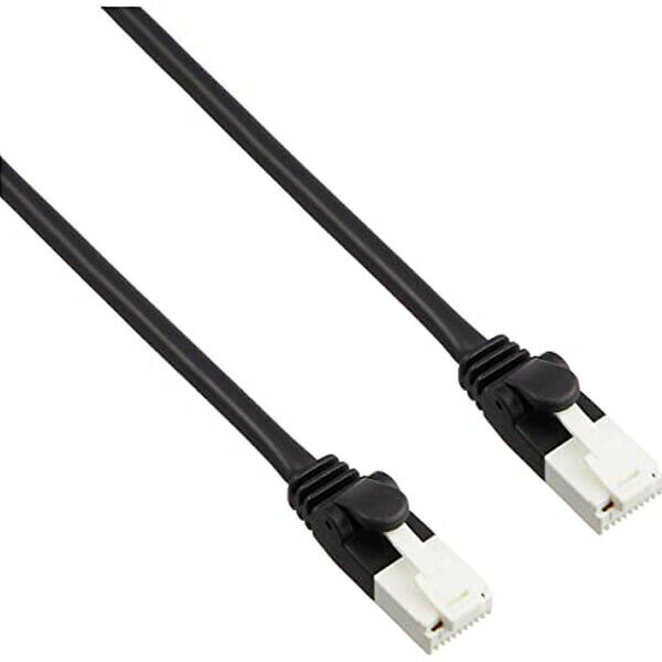 ●100BASE-TXや1000BASE-T環境での安定した通信が可能なCat5e準拠LANケーブルのスタンダードタイプです。プロテクターと耐久性の高いコネクターのダブル構造でツメが折れにくいLANケーブルです。 ※1000回の屈曲検査に合...