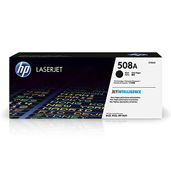 ●HP LaserJet Enterprise Color M552dn/M553dn HP LaserJet Enterprise Color MFP M577dn対応純正508A 黒・色：ブラック・ブランド：ヒューレット・パッカード(H...