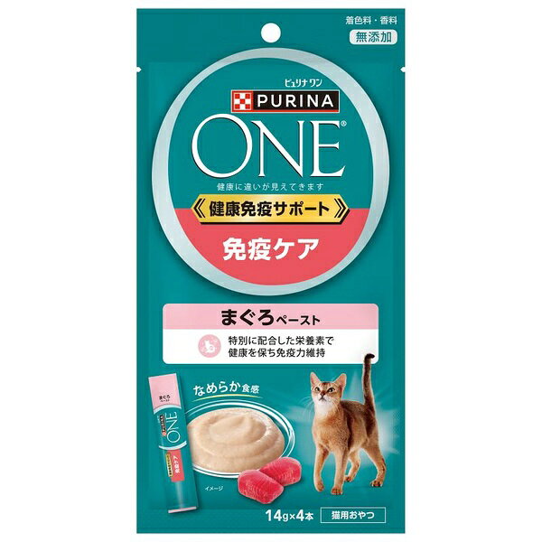 健康免疫サポートおやつで美味しく健康ケア「健康免疫サポート」で健康を保ち猫本来の免疫力を維持。厳選したまぐろをスティックから直接舐めとりやすいペースト状に。おやつ時間も美味しく健康ケア［給与方法］・1日あたり成猫体重4kg未満で2本、4kg...