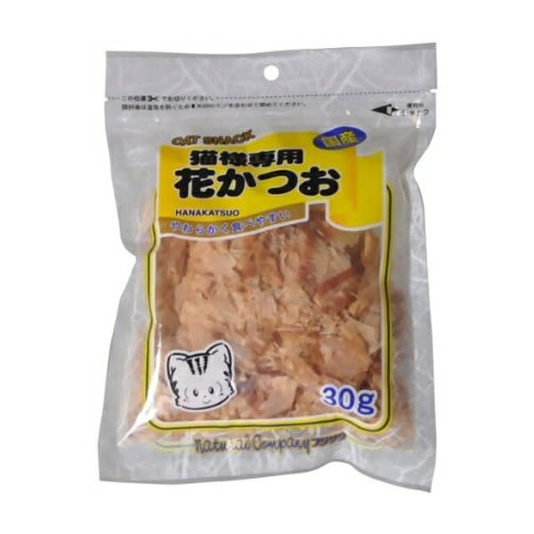 かつお節をやわらかく食べやすい大きさに削った、猫用のおやつです。【特徴】●かつお節をやわらかく食べやすい大きさに削っている●ドライフードにかけたり、そのまま食べることができる【仕様】原材料かつおのふし内容量30g対象動物猫保証成分粗たんぱく...