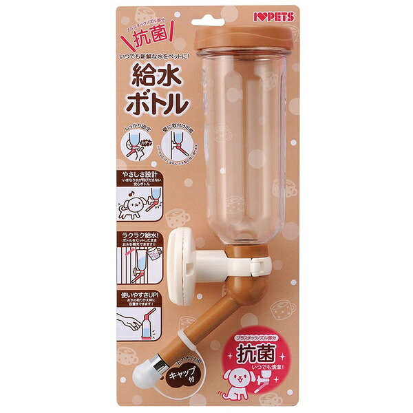 いつでも新鮮なお水をペットにボトルをセットしたままお水を補充できます。楽々ワンタッ・サークルに取付られるボトル付の給水器です。・抗菌プラスチックノズルだから、いつでも清潔！・ボトルをサークルにセットしたままつぎたしができます！・水が飛び出さ...