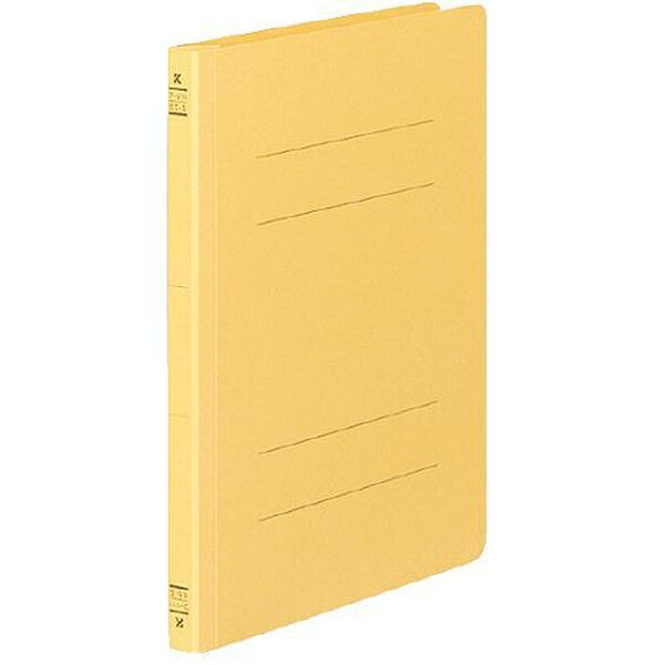 樹脂製とじ具採用で書類の保持力が強く、B5タテサイズで約150枚の書類を収容できるフラットファイル。【セット内容】●フラットファイル × 10個●1個の入数：1冊【特徴】●再生ポリスチレン製の押さえ板とスライドコマで強度が高い●古紙パルプ配...