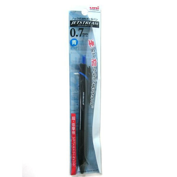 低摩擦ジェットストリームインクを搭載した、ボール径0.7mmのノック式油性ボールペン。【セット内容】●油性ボールペン × 5個●1個の入数：1【特徴】●摩擦係数が最大50%軽減されている●スプリングチップ&ツインボール機構を搭載している●速...
