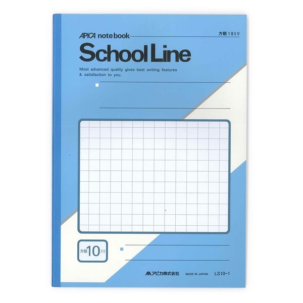 10mm方眼罫を採用したB5サイズの学習ノート。【セット内容】●方眼ノート × 5個●1個の入数：30枚【特徴】●本文罫に目が疲れにくい草色を使用●どの教科にも使用できる科目シール付【仕様】材質古紙パルプ100％配合再生紙サイズB5（縦25...