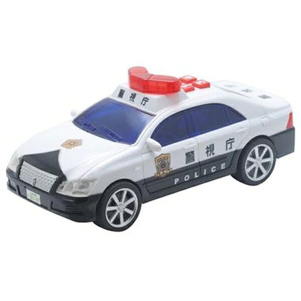 ボタンを押すとヘッドライトと警告灯が点滅、いろいろなサウンドも楽しめます。テスト電池付き。トイコー