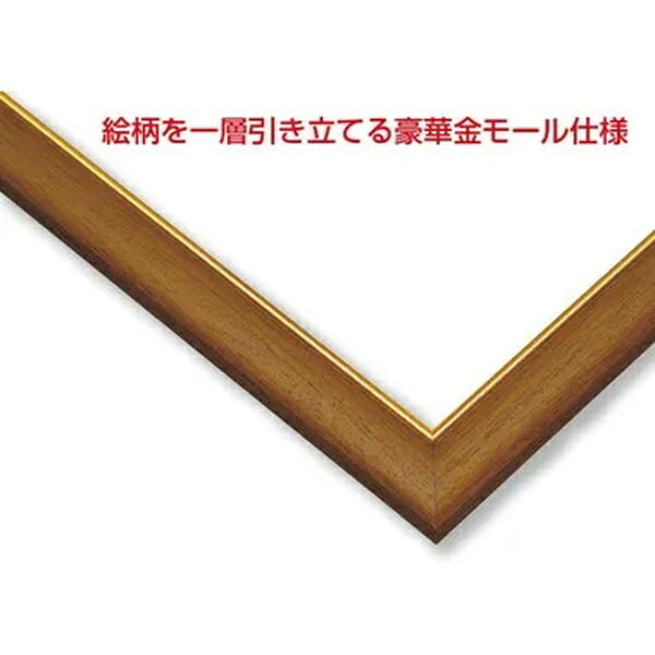 高級感のある金モール！取り扱い簡単！インテリアにぴったり！！ゴールドに輝くモールが絵柄を一層引き立てます。取り扱いがシンプルで簡単！どなたにもご利用いただけます。ベーシックなフレームデザインでポスター・写真・賞状などにご利用いただけます。ク...