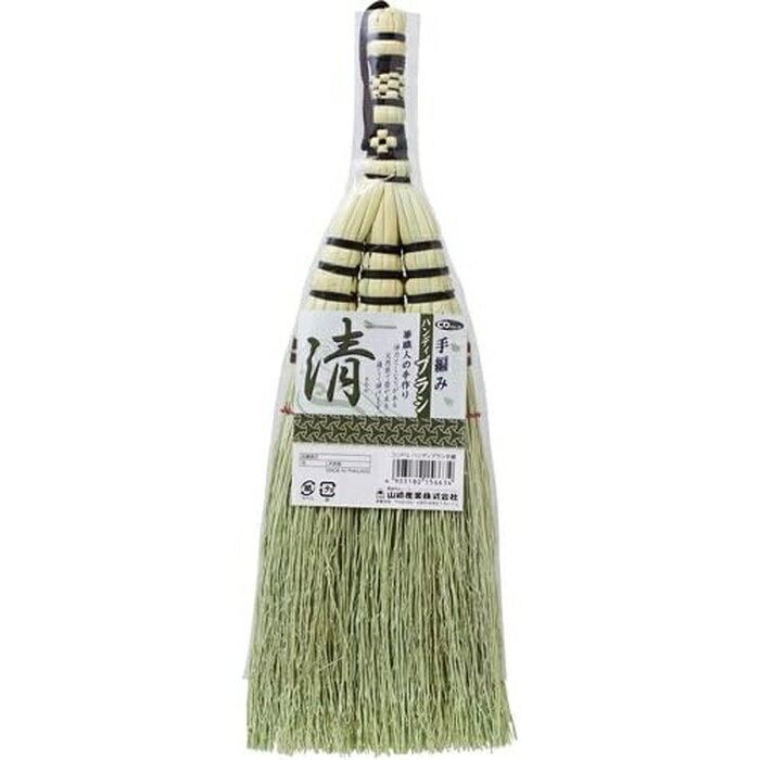 ●弾力としなりがある天然草で畳や床を優しく掃けます。