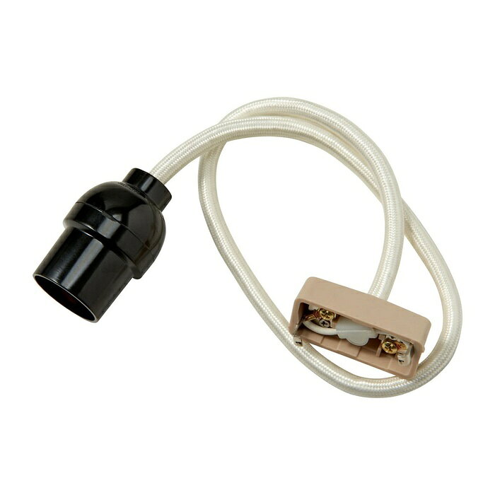 ●電球は60W以下のものをご使用ください。仕様■定格：250V　3A■口金：E26■コード長：約0.5m■カラー：ホワイト　01　02　03