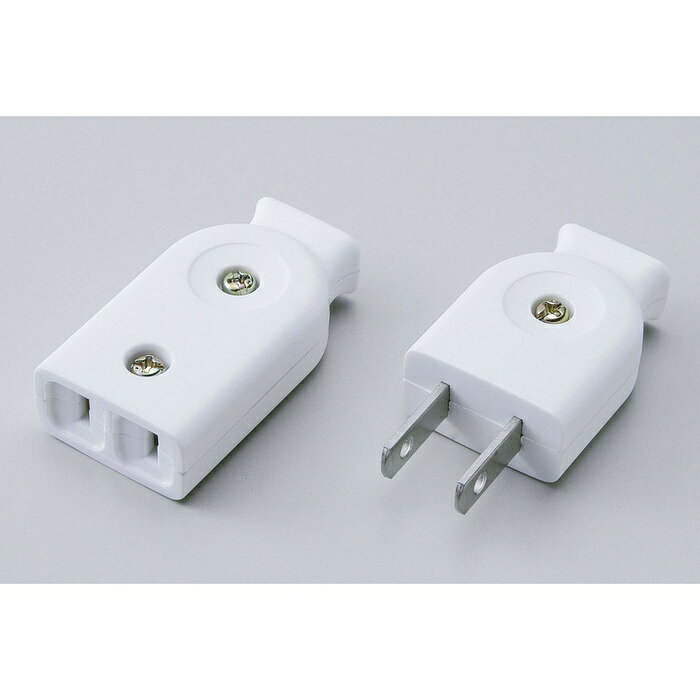 ●取り換え部品平型コネクター仕様■定格：125V　15A■カラー：ホワイト■適合電線：　・VFF 0.75m(700W)　・VFF 1.25m(1200W)　・VFF 2.00m(1500W)