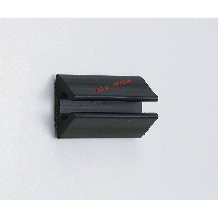 仕様■材質：塩化ビニール樹脂■入数：6個■カラー：ブラック■付属品：粘着テープ