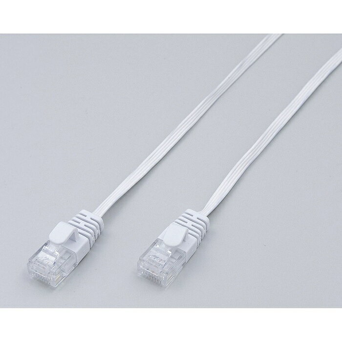 ●FTTH・ADSL・CATV対応●カテゴリ6準拠仕様■8極8芯用■カラー：ホワイト■ケーブル長：1m