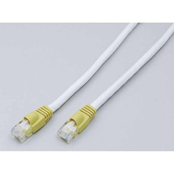 ●ADSL・CATV・PC to PC対応●カテゴリ6準拠仕様■8極8芯用■カラー：ホワイト■ケーブル長：1m
