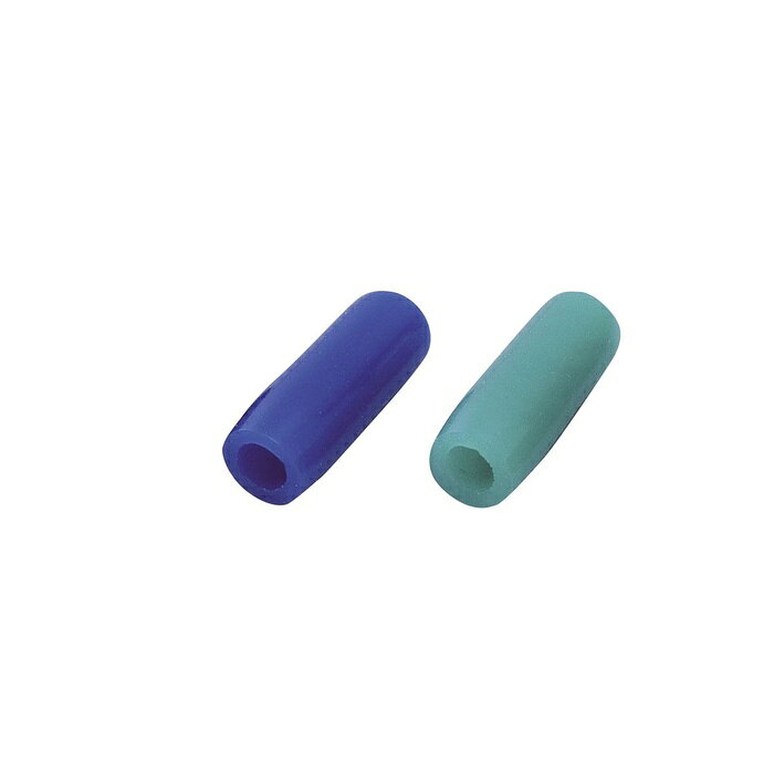 仕様■材質：PVC■耐熱温度：60℃■全長：17±1mm■適合端子：5.5m■入数：各色10■カラー：ブルー・グリーン