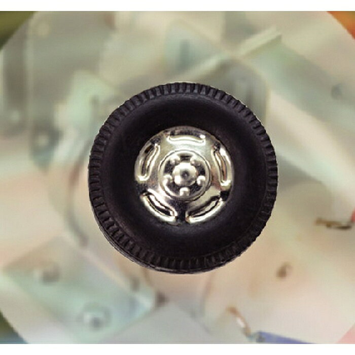 仕様■タイヤ径30mm　■2個入■材質：ゴム■対応シャフト径：φ3mm（別売）