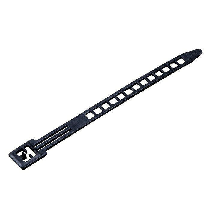 ●コードの結束、取り外しが簡単仕様■全長：140mm■使用温度範囲：-40℃〜+50℃■材質：ポリエチレン■10本入■カラー：ブラック