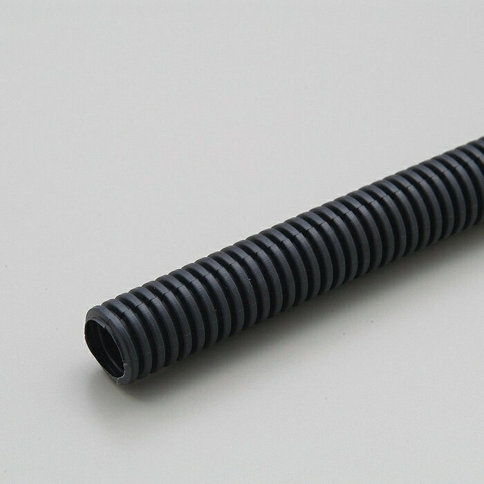 ●軽くて便利! スリット入りで簡単に結束・保護仕様■全長：1m■内径：15.2mm■外径：19.5mm■材質：難燃性ポリプロピレン■カラー：ブラック
