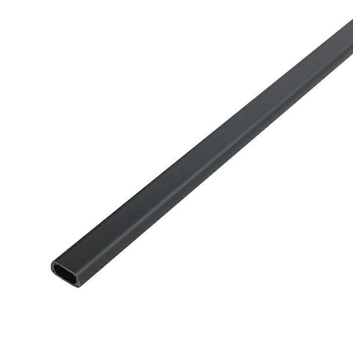 ●2号仕様■材質：ABS樹脂■全長：1m■本体サイズ：1000(H)×21(W)×11(D)mm■重量：120g■適合ケーブル：　・UTP0.5×4P×2条　・VVF1.6×3心×1条　・VVF2.0×2心×1条■カラー：ブラック