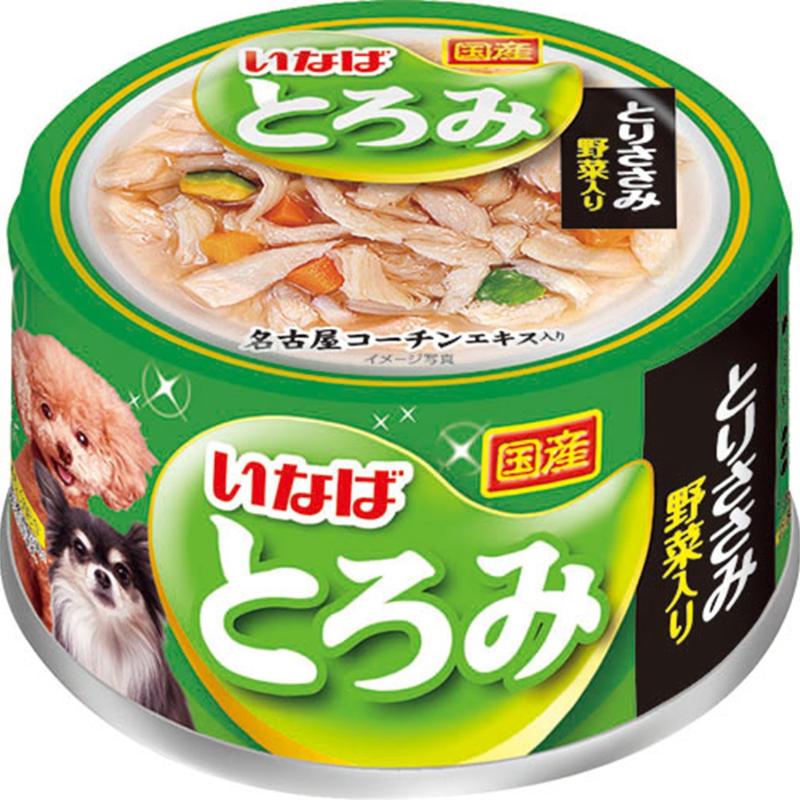 ・とろみスープに低脂肪のとりささみを加えました。・とろみスープには、名古屋コーチンエキスを使用・ビタミンE配合・緑茶消臭成分配合で腸管内の内容物の臭いを吸着し、糞・尿臭を和らげます。旨みたっぷりとろみ仕立て！