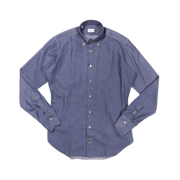 —その他の詳細について— made in ITALY / ボタンダウン ◆サイズ◆ 表記サイズ： 39 ※当店基準サイズ L（48）相当 【参考実寸】 肩幅 47cm、身幅 57cm、ウエスト 46cm、着丈 81cm、袖丈 68cm 表記...