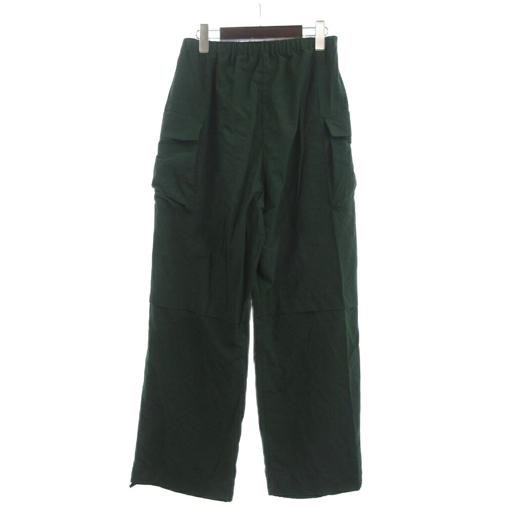 【中古】リムアーク rim.ark Squeezed hem nylon PT ナイロン パンツ イージー 460EAL31-0250 緑 グリーン 38 レディース 【ベクトル 古着】 260330ブランドリムアーク rim.ark 表記...