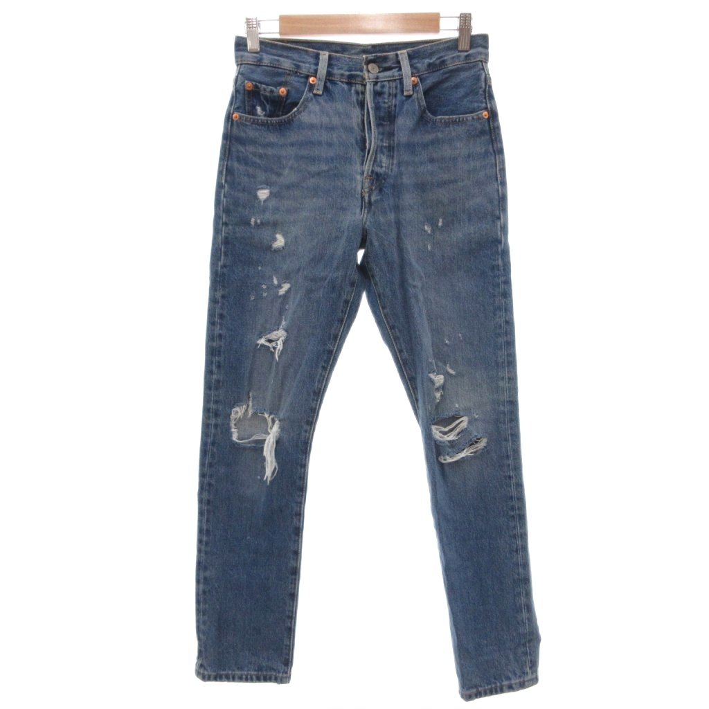 【中古】リーバイスプレミアム Levis PReMIUM 501S デニムパンツ ジーンズ スキニーストレート W24 ブルー系 /UO メンズ 【ベクトル 古着】 260418ブランドリーバイスプレミアム Levis PReMIUM表記サ...