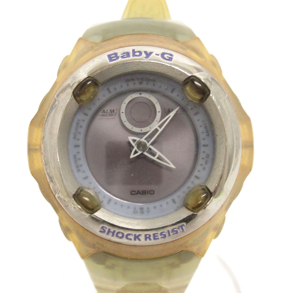 【中古】ベビージー Baby-G 腕時計 クオーツ デジアナ 2針 BG-50 黄 イエロー ウォッチ ジャンク ■OOM メンズ レディース 【ベクトル 古着】 260515ブランドベビージー Baby-G表記サイズ※実寸サイズをご参照く...