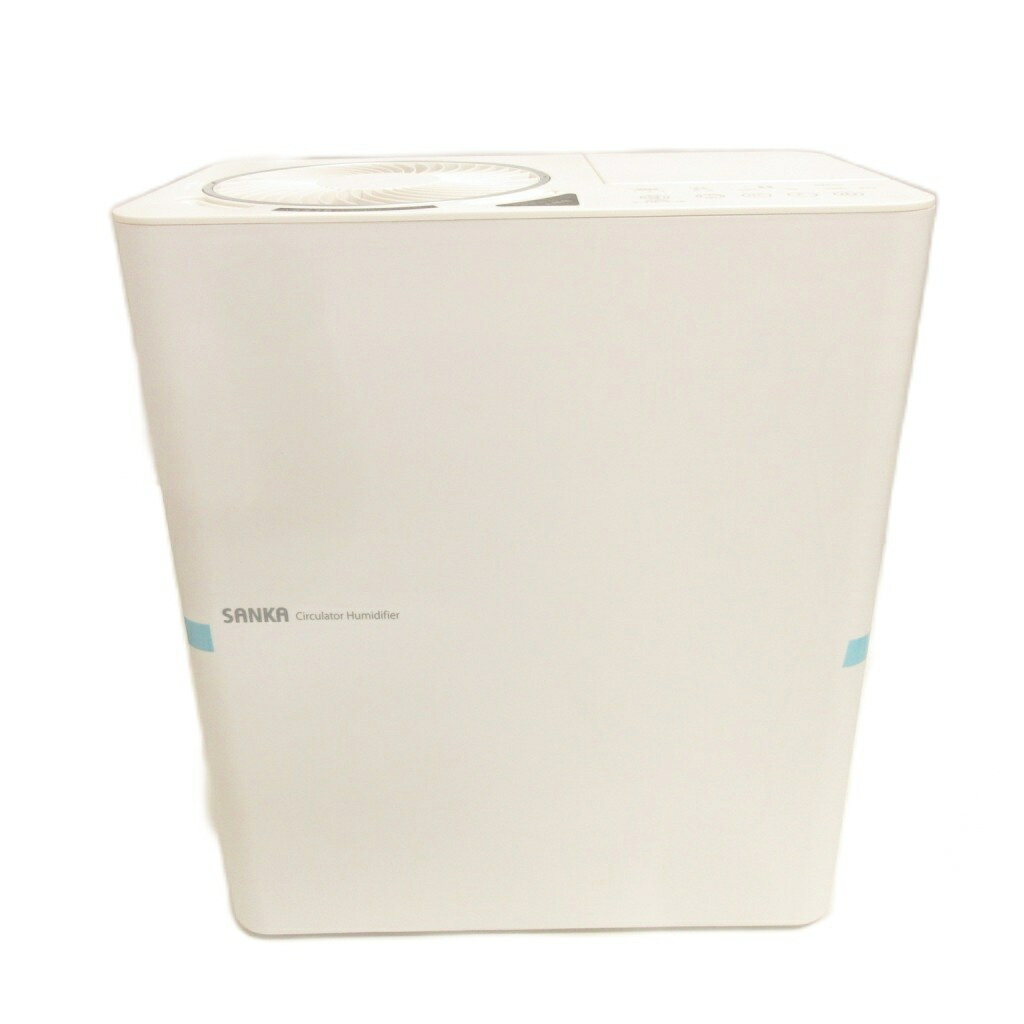 【中古】未使用品 SANKA サーキュレーター付パワースチーム加湿器 SSH-8000WH 白 ホワイト その他 【ベクトル 古着】 260417実寸サイズ幅33.5×奥行20×高さ39cm　色白 ホワイト仕様水タンク容量 約4L 電源コー...
