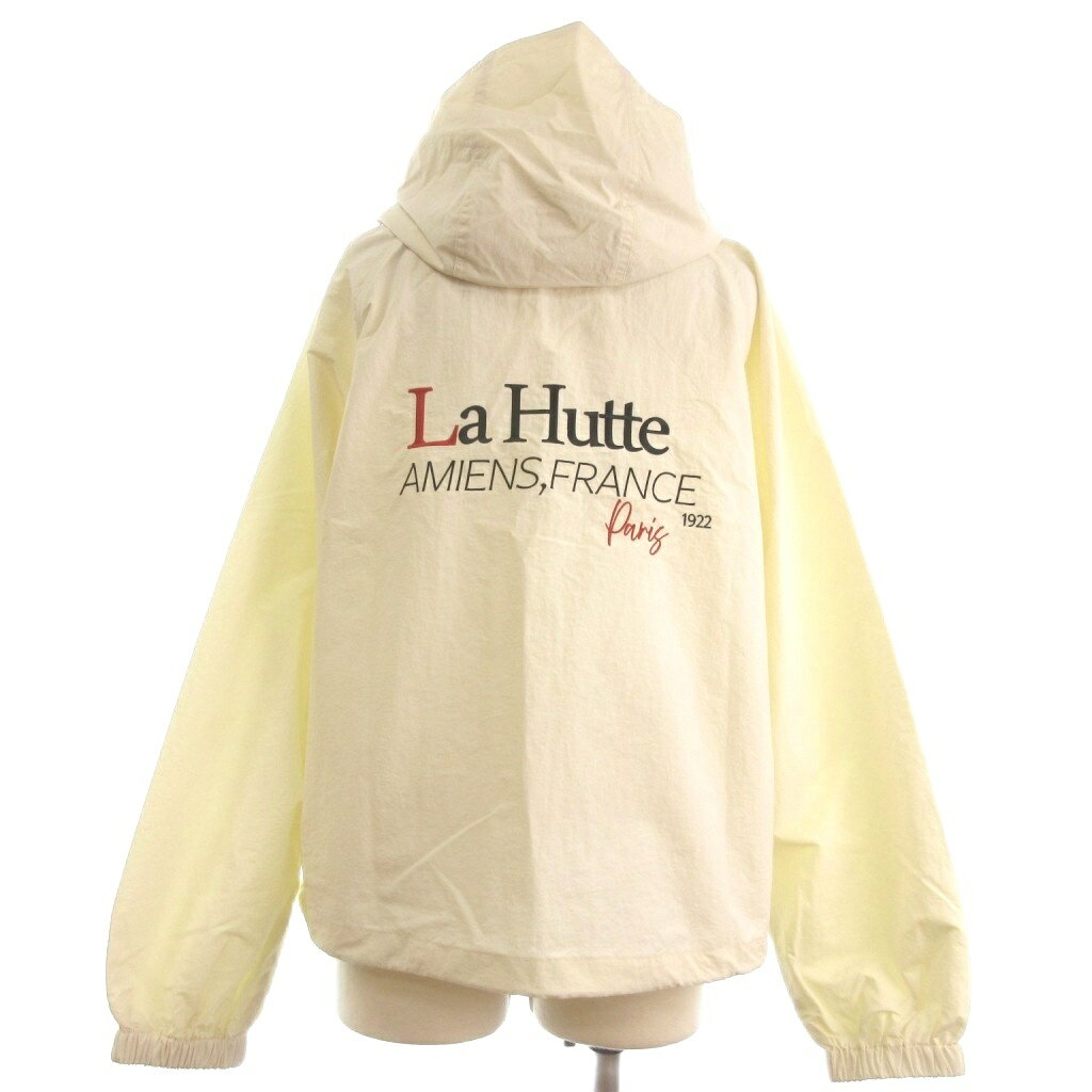 【中古】未使用品 アーバンリサーチ URBAN RESEARCH タグ付き 別注 La Hutte ナイロンブルゾン 長袖 フード CU26110-2070075 アイボリー F レディース 【ベクトル 古着】 260413ブランドアーバン...