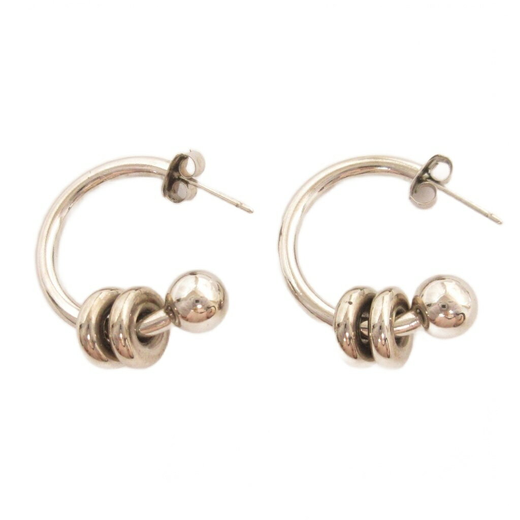 【中古】ジャスティーヌクランケ Justine Clenquet フープ ピアス アクセサリー シルバーカラー メンズ 【ベクトル 古着】 260527表記サイズサイズ表記なし（実寸サイズをご参考ください。）実寸サイズ直径約2.5cm　素材...