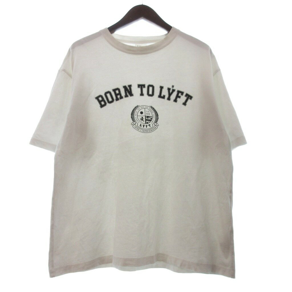 【中古】リフト LYFT Tシャツ カットソー 半袖 白 ホワイト S メンズ 【ベクトル 古着】 260614表記サイズS実寸サイズ肩幅：56cm　身幅：59.5cm　着丈：69cm　袖丈：20.5cm　-　素材綿色白仕様-状態・首元に若...