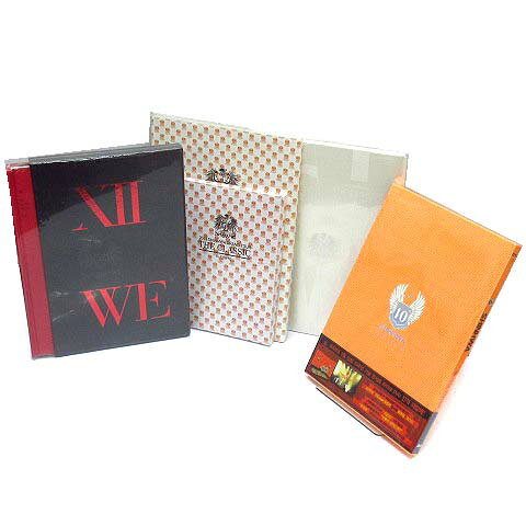 【中古】未使用品 未開封 神話 シンファ SHINHWA まとめ 4点セット 10TH アニバーサリー DVD 12THアルバム WE 写真集 【ベクトル 古着】 230812実寸サイズ---　仕様・マストゴーオン 10周年 ライブインソウ...