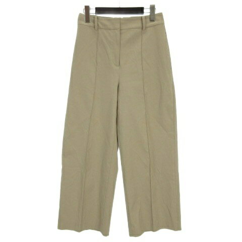 【中古】プラステ PLST 24SS リネンブレンド ワイドパンツ ベージュ M 251028E レディース 【ベクトル 古着】 251028ブランドプラステ PLST表記サイズM実寸サイズウエスト：70cm　もも幅：33cm　裾幅：27c...