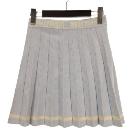 【中古】リリーブラウン Lily Brown × マリークワント ニット プリーツ スカート ブルー 260129E ■GY35 レディース 【ベクトル 古着】 260129ブランドリリーブラウン Lily Brown表記サイズONE SI...