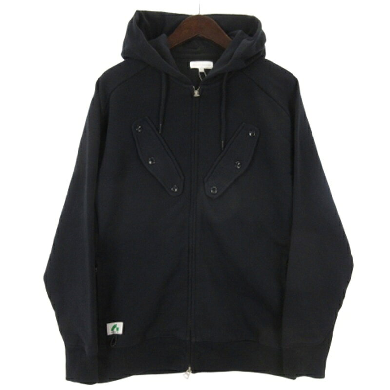 【中古】未使用品 ビームス BEAMS タグ付き スウェット パーカー ジップアップ ネイビー L メンズ 【ベクトル 古着】 260330ブランドビームス BEAMS表記サイズL実寸サイズ身幅：53cm　着丈：65cm　ゆき丈：85cm　...