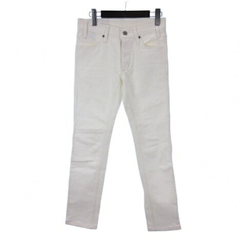 【中古】5351プールオム 5351 POUR LES HOMMES スキニー デニム パンツ ストレッチ 0 ホワイト ■GY74 メンズ 【ベクトル 古着】 260425ブランド5351プールオム 5351 POUR LES HOMME...