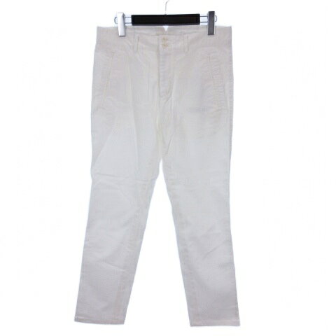 【中古】5351プールオム 5351 POUR LES HOMMES チノパン ストレッチ ジップフライ 1 ホワイト ■GY74 メンズ 【ベクトル 古着】 260420ブランド5351プールオム 5351 POUR LES HOMMES...