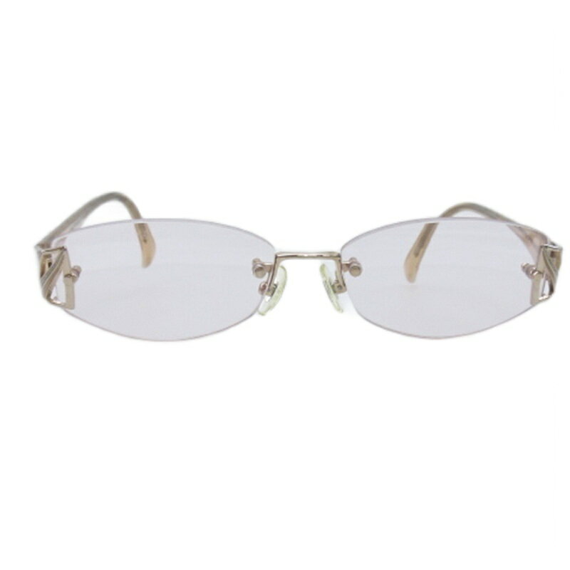 【中古】ニナリッチ NINA RICCI メガネフレーム リムレス 53□16-133 ピンク レディース 【ベクトル 古着】 260713ブランドニナリッチ NINA RICCI実寸サイズレンズの大きさ：5.5×3cm　フレーム：12.5...