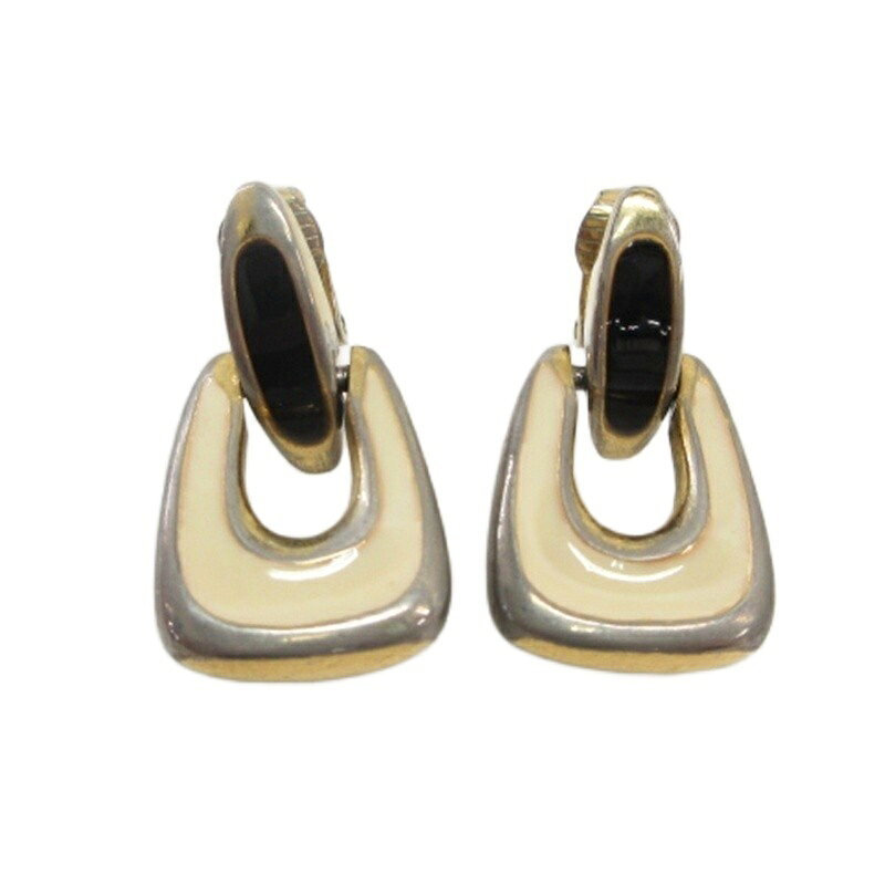 【中古】ジバンシィ GIVENCHY イヤリング ベージュ ゴールドカラー ■GY09 レディース 【ベクトル 古着】 260809ブランドジバンシィ GIVENCHY実寸サイズ3cm×1.5cm　色ゴールドカラー状態・金属部分変色、色ハゲ...