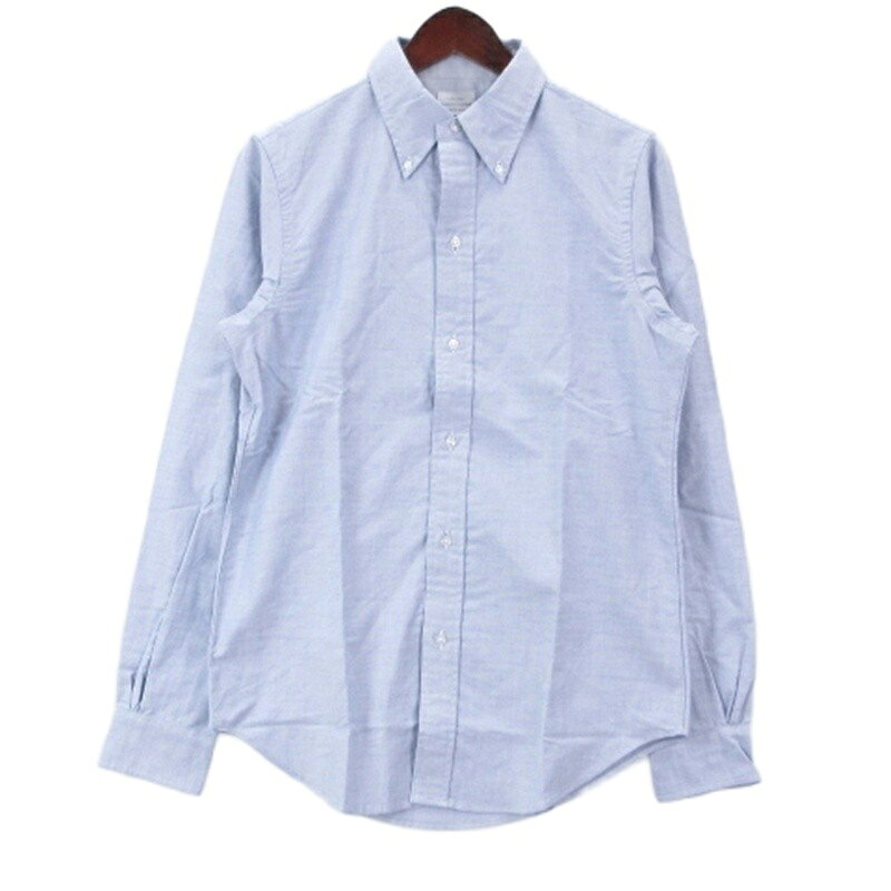 【中古】FAR EAST MANUFACTURING シャツ 長袖 ブルー 15 メンズ 【ベクトル 古着】 260918表記サイズ15（M)実寸サイズ肩幅：42cm　身幅：51cm　着丈：75cm　袖丈：64.5cm　　素材綿100％色ブ...