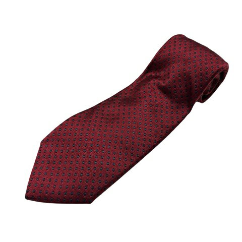 【中古】ポールスチュアート PAUL STUART ネクタイ ワイドタイ 水玉 ドット 総柄 絹 シルク 光沢 赤 レッド 紺 ネイビー メンズ 【ベクトル 古着】 260130ブランドポールスチュアート PAUL STUART実寸サイズ全...