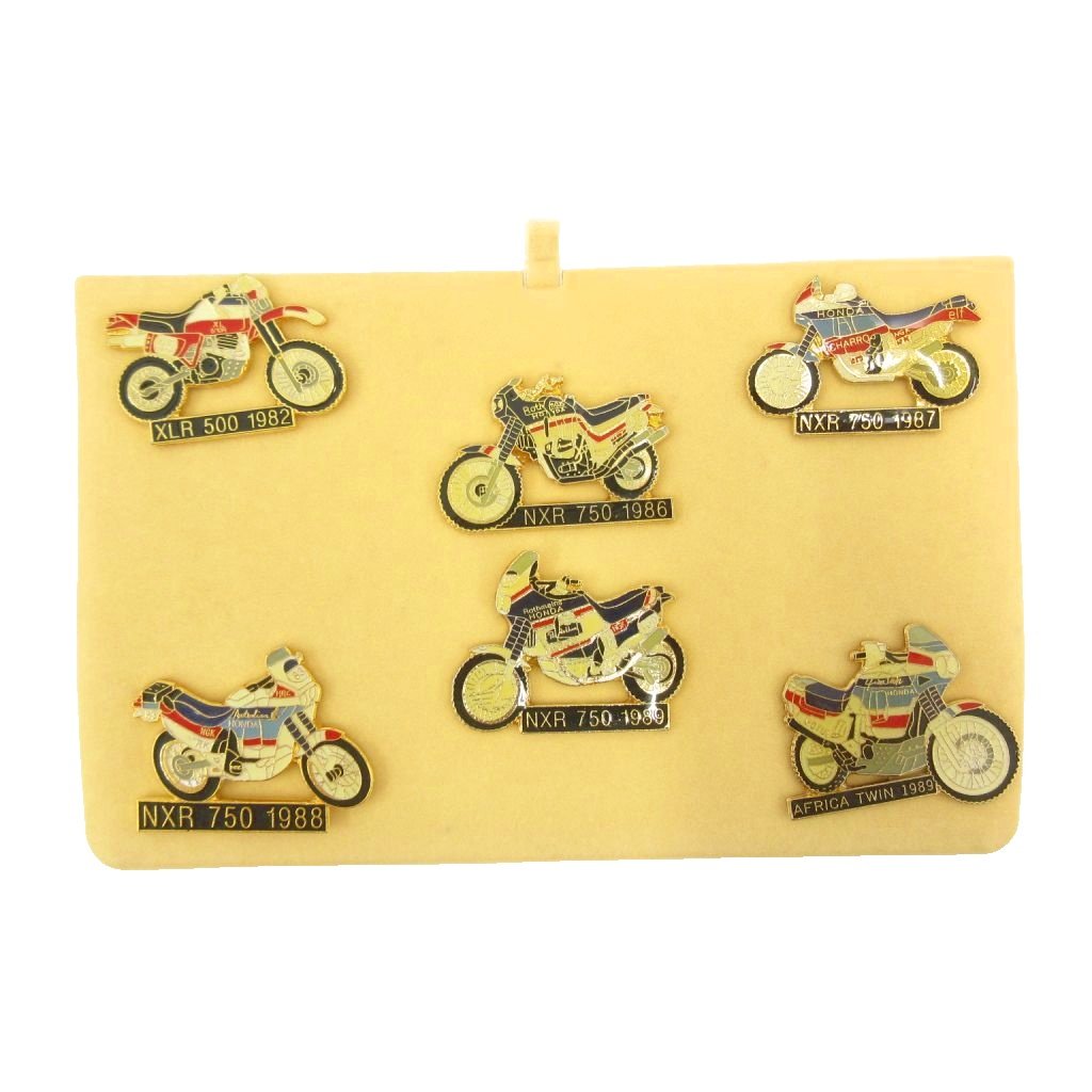 【中古】HONDA ピンバッジ ピンズ セット バイクモチーフ ゴールドカラー /NL ■GY99 その他 【ベクトル 古着】 260904実寸サイズ参考サイズ　タテ 3cm　ヨコ 4cm　　ケース　タテ 11cm　ヨコ 16cm　色ゴール...