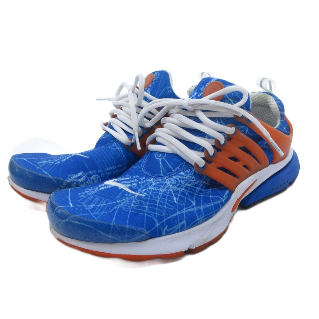 【中古】ナイキ NIKE 美品 AIR PRESTO SOAR スニーカー トゥガード タン一体型 メッシュ 青 ブルー JP28−29.5 /HW IBO95 メンズ 【ベクトル 古着】 260507ブランドナイキ NIKE表記サイズJP...