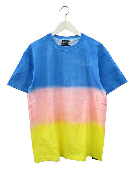 【中古】未使用品 ムータ muta × ACANTHUS Border Dyeing Tee MMAC-434158 ボーダー Tシャツ 6 マルチカラー 半袖 カットソー トップス メンズ 【ベクトル 古着】 250412ブランドムータ ...