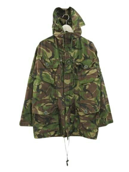【中古】イギリス軍 90s コンバットスモック ジャケットミリタリージャケット DPMカモ 迷彩 170/88 メンズ 【ベクトル 古着】 260310表記サイズ170/88実寸サイズ肩幅：50cm　身幅：59cm　袖丈：62cm　着丈：8...
