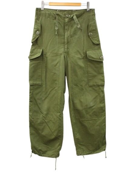 【中古】ヴィンテージ VINTAGE カナダ軍 90s オーバーパンツ ウィンドプルーフ カーゴパンツ オリーブ 7032 メンズ 【ベクトル 古着】 260413ブランドヴィンテージ VINTAGE表記サイズ7032 HEIGHT 67....