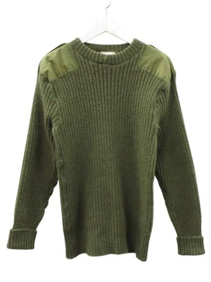 【中古】ヴィンテージ VINTAGE イギリス軍 コマンドセーター ユーロミリタリー オリーブ 106cm メンズ 【ベクトル 古着】 260413ブランドヴィンテージ VINTAGE表記サイズ106cm実寸サイズ肩幅：49cm　身幅：42...