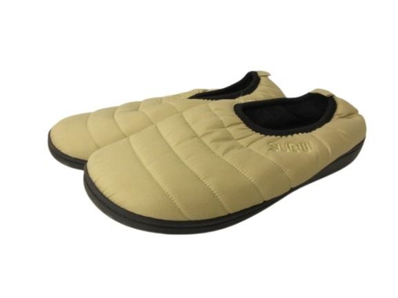 【中古】SUBU スブ コンフォートシューズ スリッポン フリース ルームシューズ ベージュ スニーカー 靴 メンズ 【ベクトル 古着】 260609表記サイズ-実寸サイズ最大幅：11cm　アウトソール：30cm　　素材-色ベージュ仕様-状...