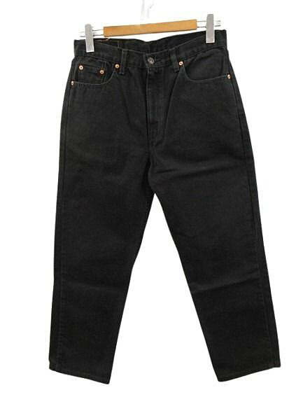 【中古】リーバイス Levi's EURO 90s 882 ブラック デニムパンツ W32 ジーンズ メンズ 【ベクトル 古着】 260618ブランドリーバイス Levi's表記サイズW32実寸サイズウエスト：約80cm　もも幅：約30cm...