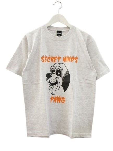 【中古】PAWG SECRET MINDS TEE プリント 半袖 Tシャツ M グレー トップス カットソー メンズ 【ベクトル 古着】 260629表記サイズM実寸サイズ肩幅：47cm　身幅：51cm　着丈：65cm　袖丈：23cm　　...