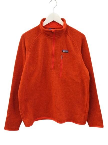 【中古】パタゴニア Patagonia BETTER SWEATER JKT 25521SP13 ベターセータージャケット M オレンジ ハーフジップ 長袖 アウター トップス メンズ 【ベクトル 古着】 260711ブランドパタゴニア P...